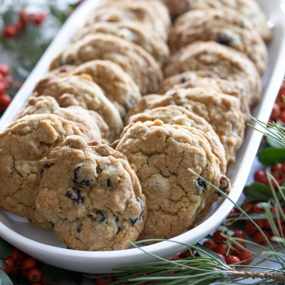 Dried Cranberry Chocolate Cookies - The Best Recipe Ever | Giangi's Kitchen
