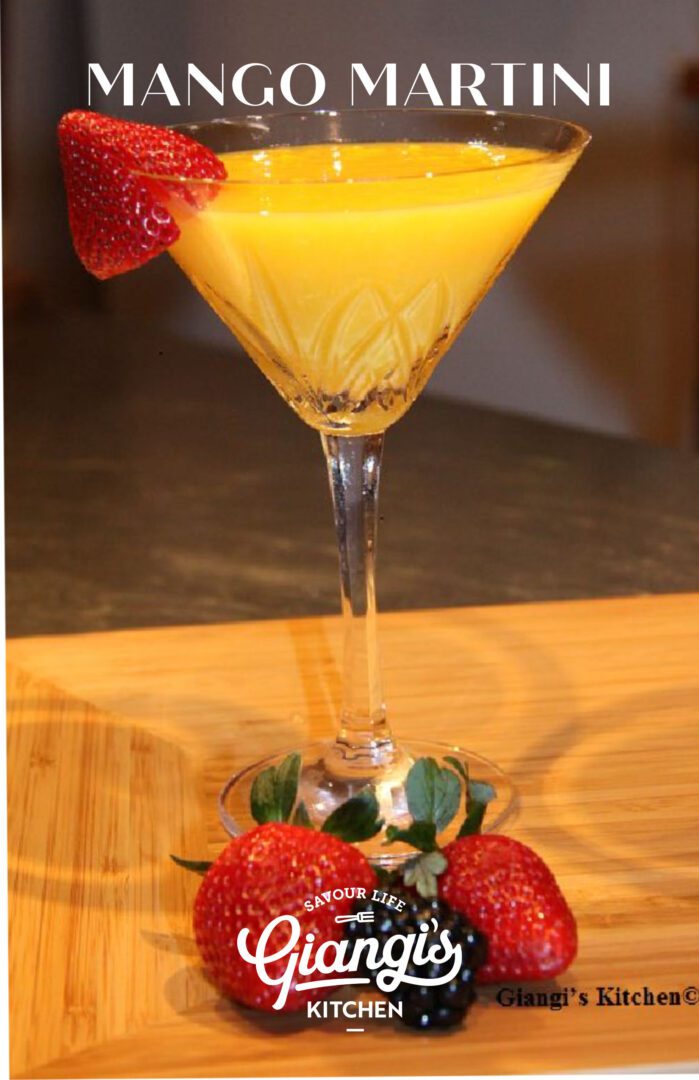 Mango Martini: A Refreshing Blend of Tropical Bliss | Giangi's Kitchen