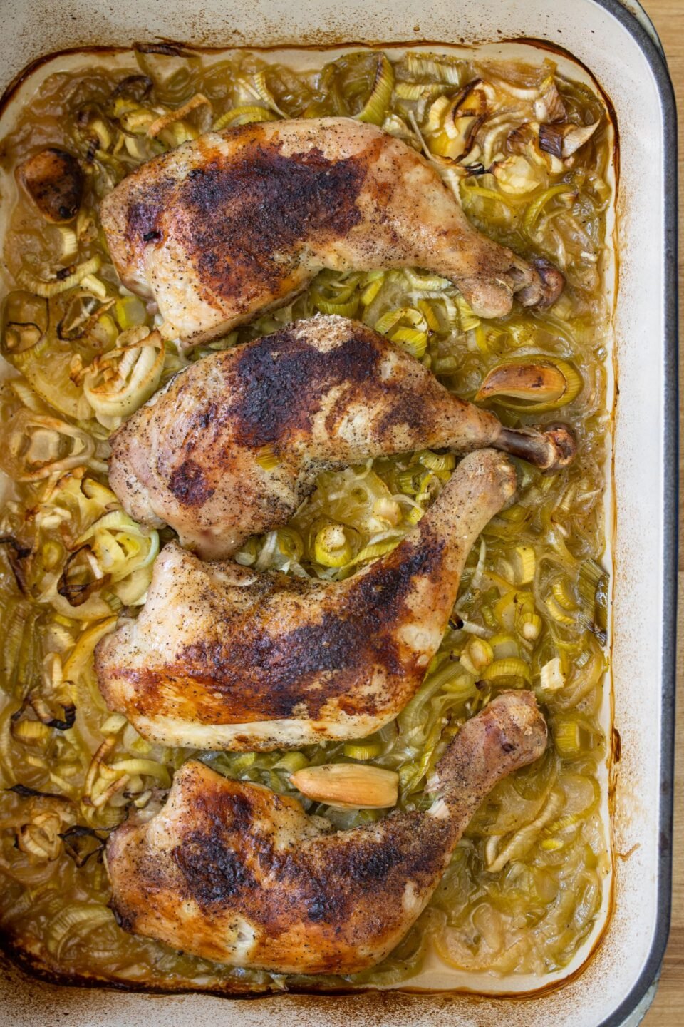 Chicken and Leeks Recipe | Giangi's Kitchen
