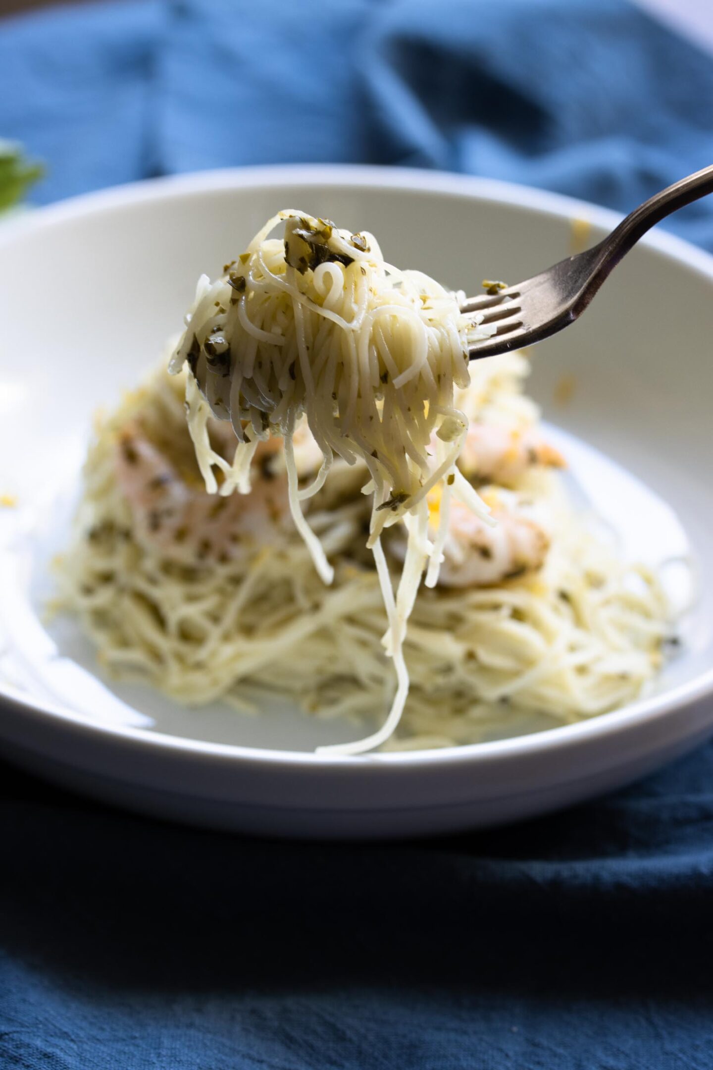 Creamy Lemon Shrimp Scampi Pasta | Giangi's Kitchen