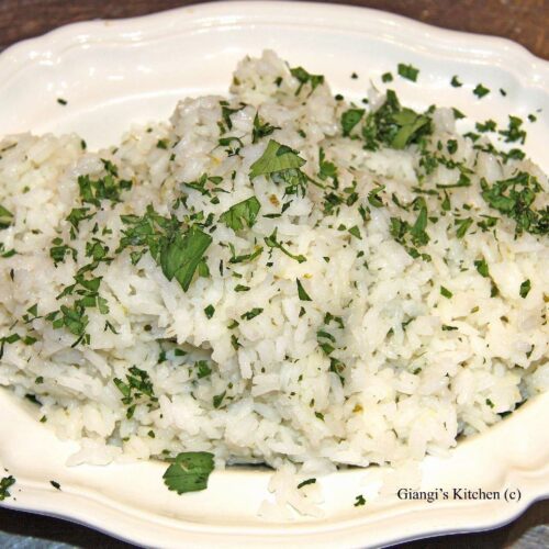Cilantro Lime Rice | Giangi's Kitchen