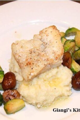 Brussels Sprouts, Cauliflower and Chickpeas | Giangi's Kitchen