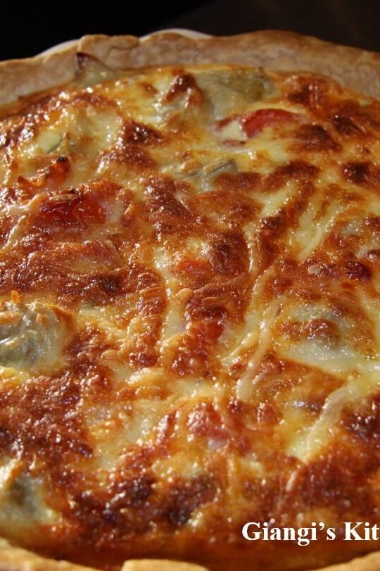 Fresh Tomato Quiche - A Delicious and Easy Recipe | Giangi's Kitchen