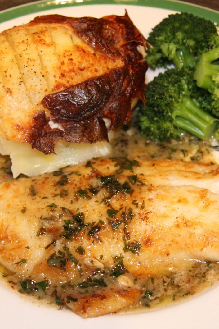 Lemon Parmesan Orange Roughy | Giangi's Kitchen