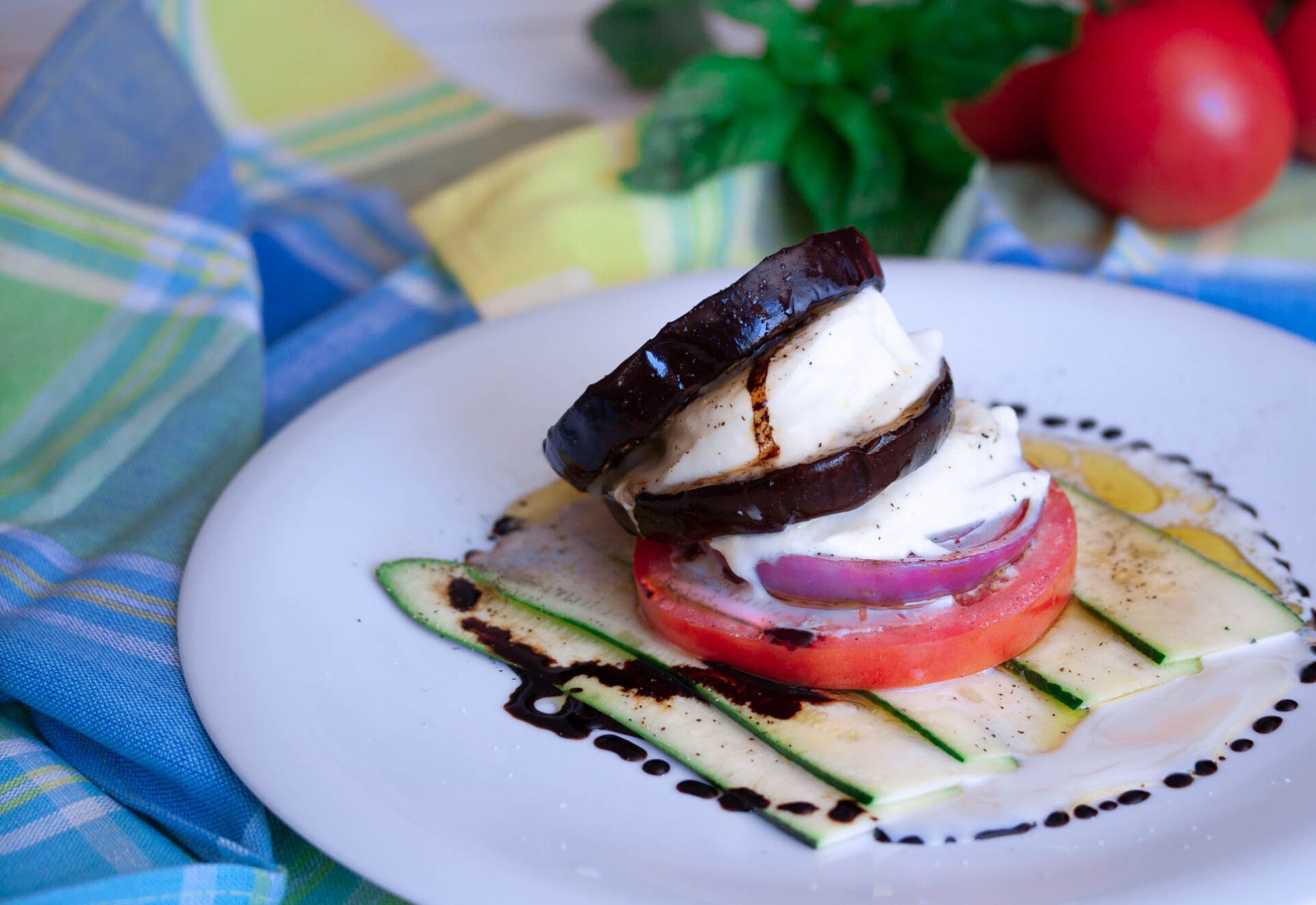 Grilled Vegetable Stack | Giangi's Kitchen