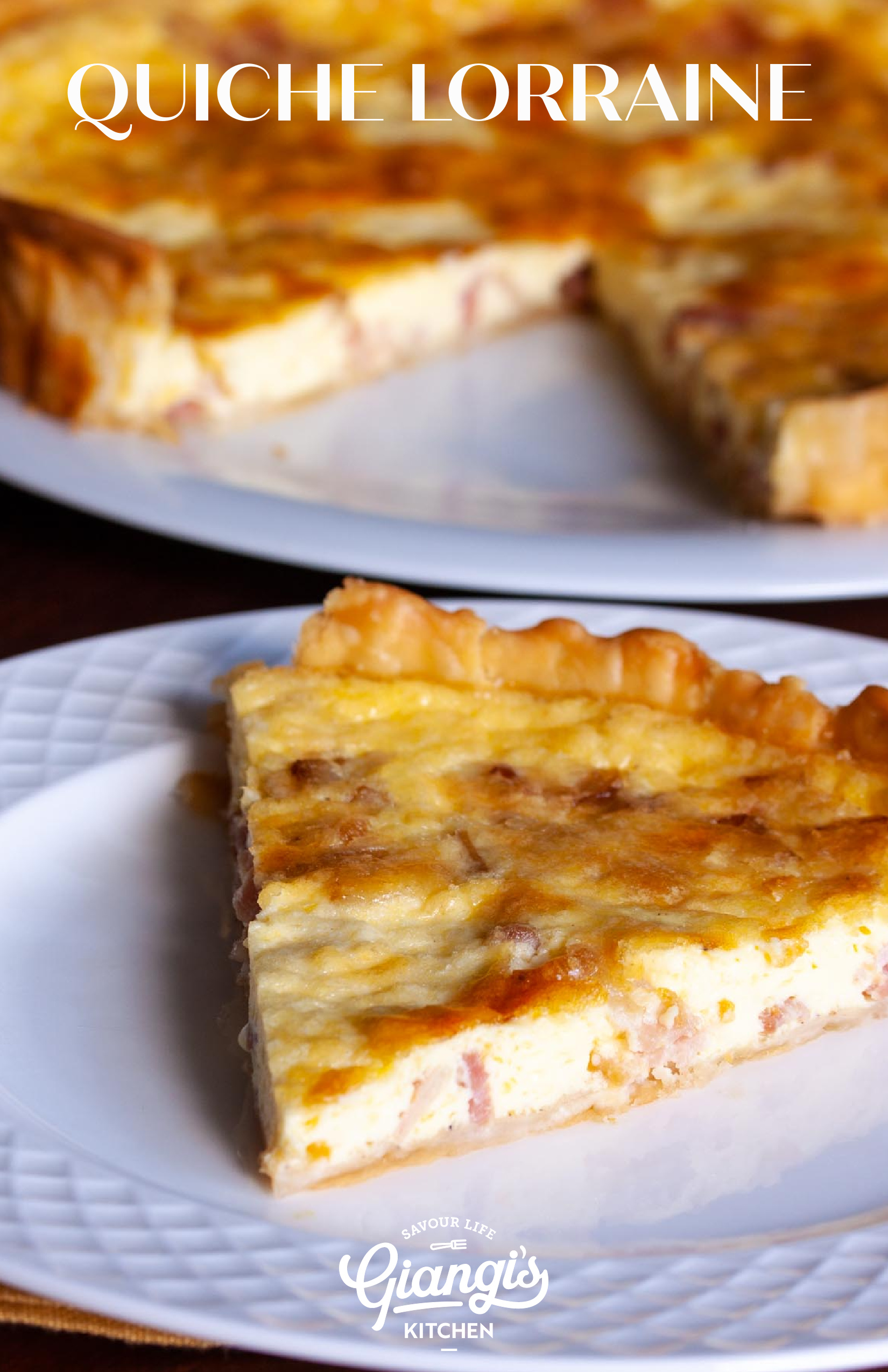 Quiche Lorraine - A French Classic | Giangi's Kitchen