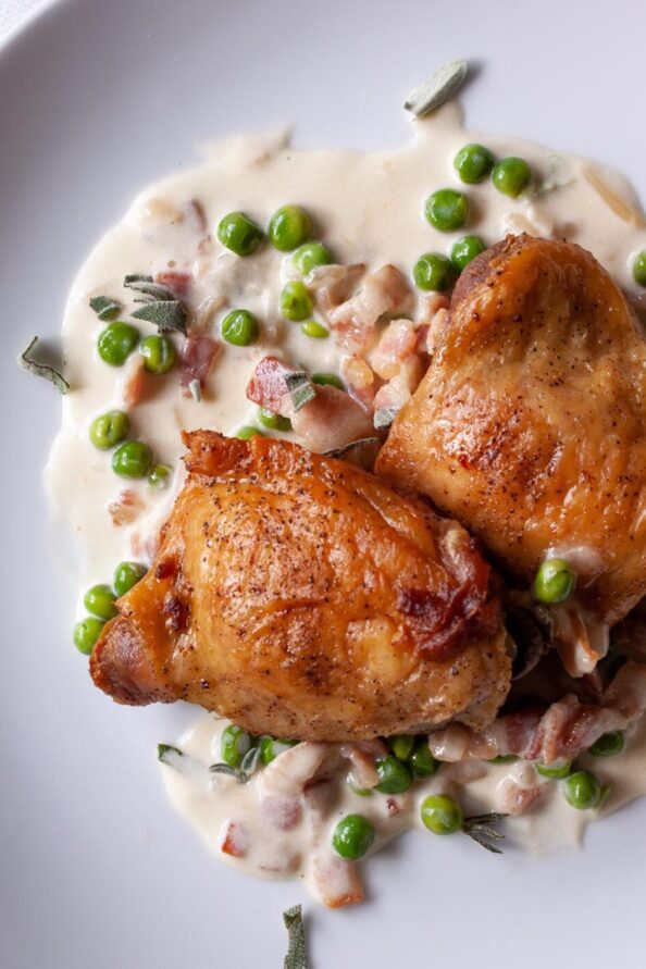 Petits Pois A La Francaise - French Peas | Giangi's Kitchen