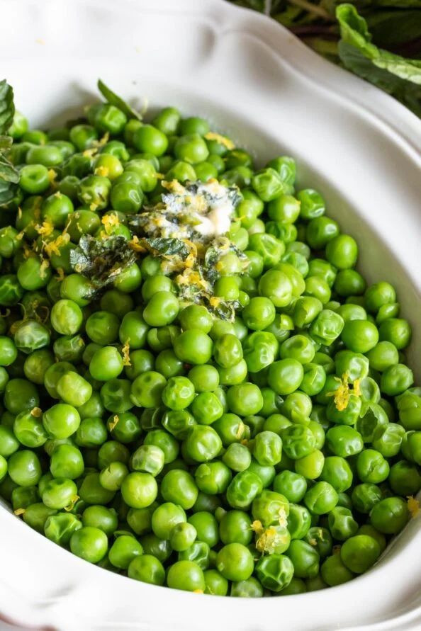 Petits Pois A La Francaise - French Peas | Giangi's Kitchen