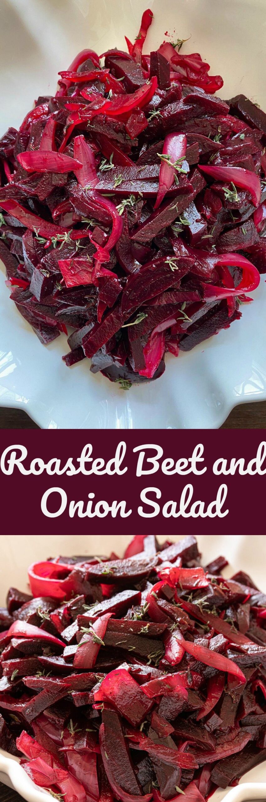 Roasted Beet And Onion Salad | Giangi's Kitchen