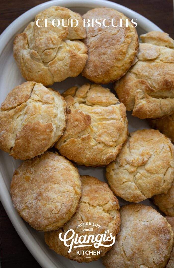 Cloud Biscuits - Sweet and Savory | Giangi's Kitchen