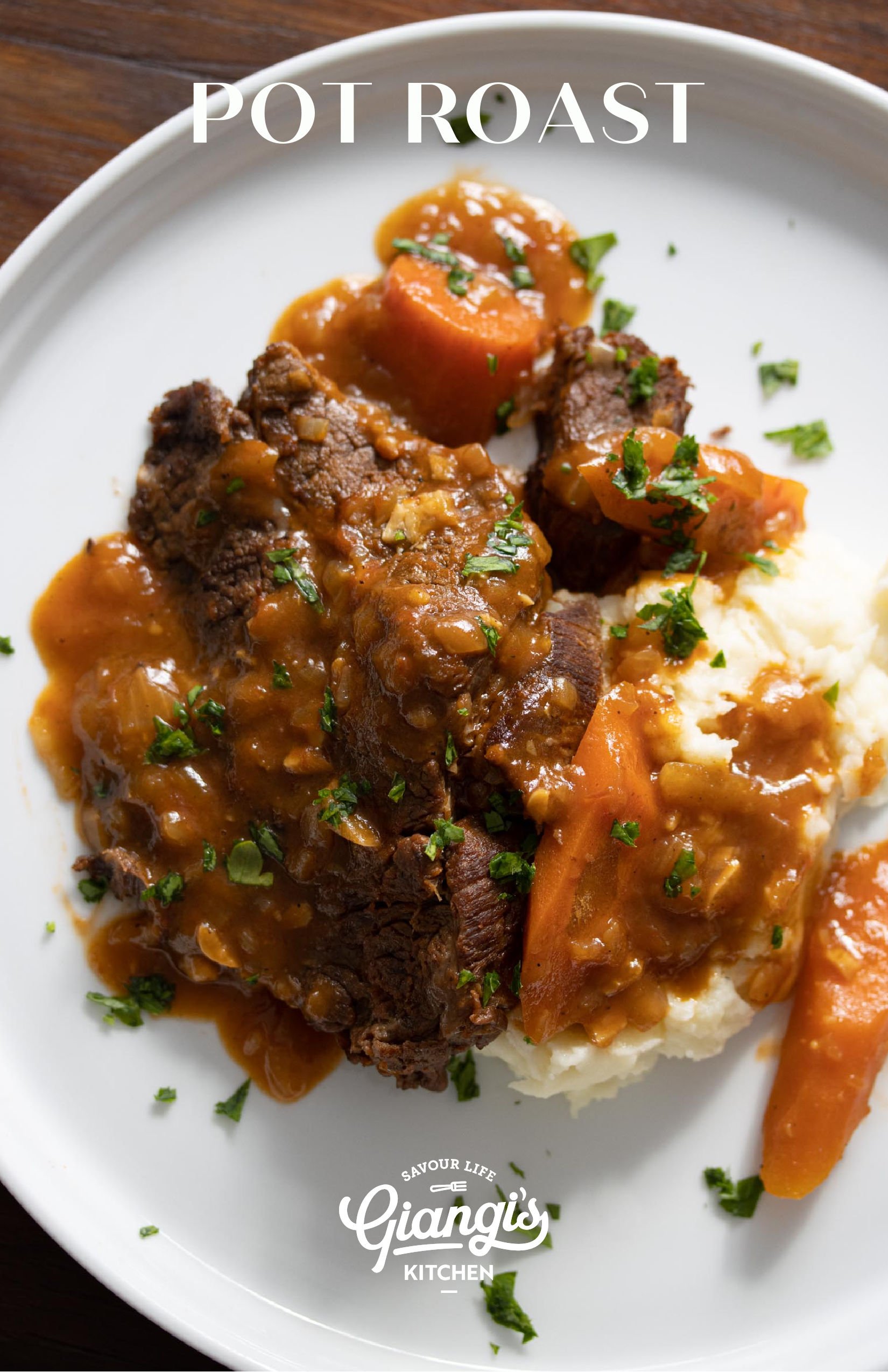 Pot Roast - Perfect Sunday Dinner | Giangi's Kitchen