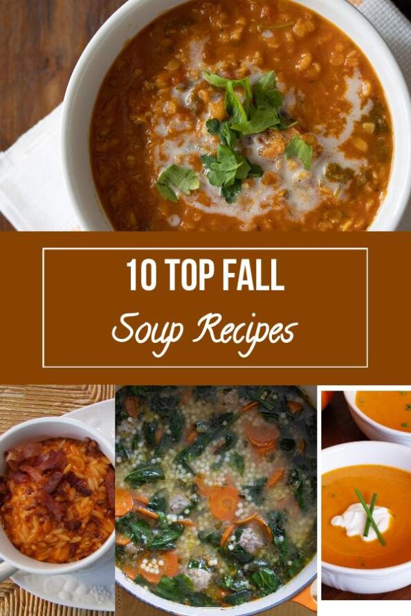 10 Top Fall Soup Recipes - Easy, Warm and Delicious | Giangi's Kitchen