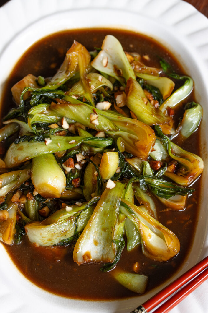 Steamed Bok Choy | Giangi's Kitchen