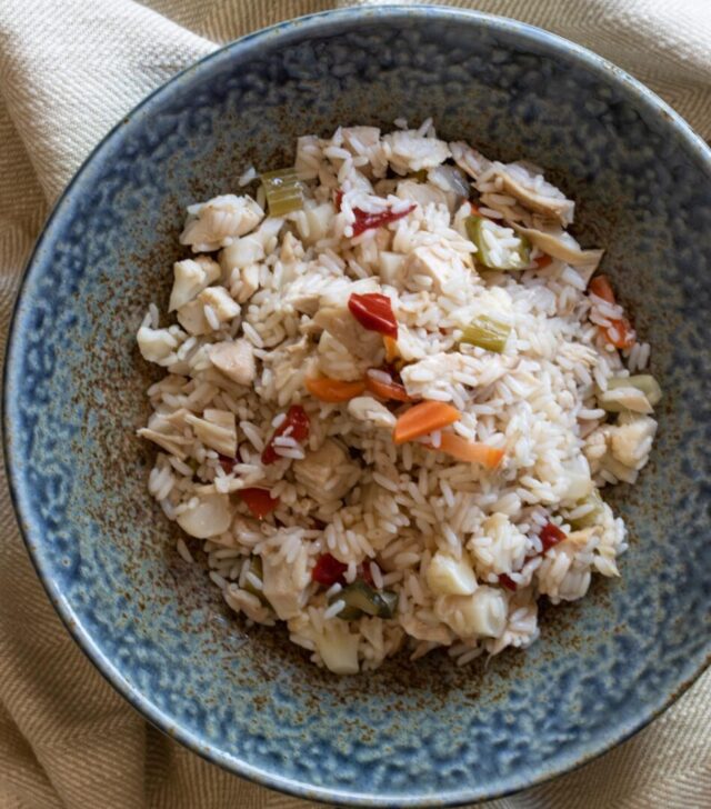 Rice Salad with Chicken | Giangi's Kitchen