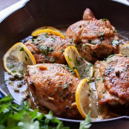 Brandy Chicken Piccata - Classic Dish with a Spin | Giangi's Kitchen