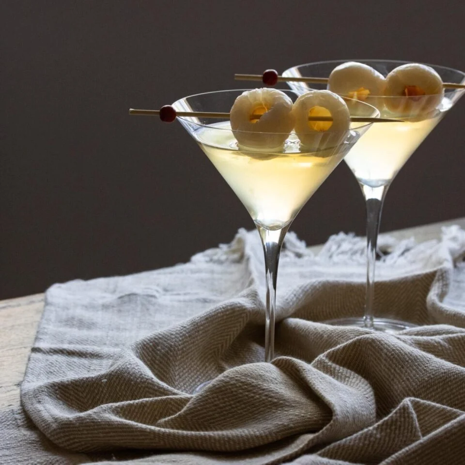Refreshing Lychee Martini Recipe | Giangi's Kitchen