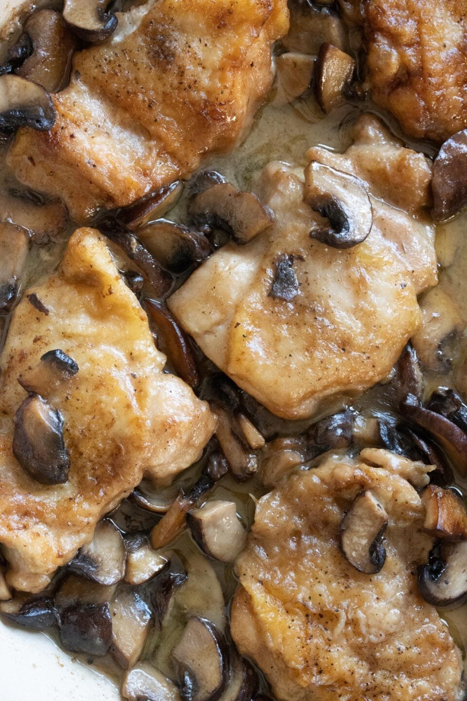 Mushroom Chicken - A French Classic | Giangi's Kitchen