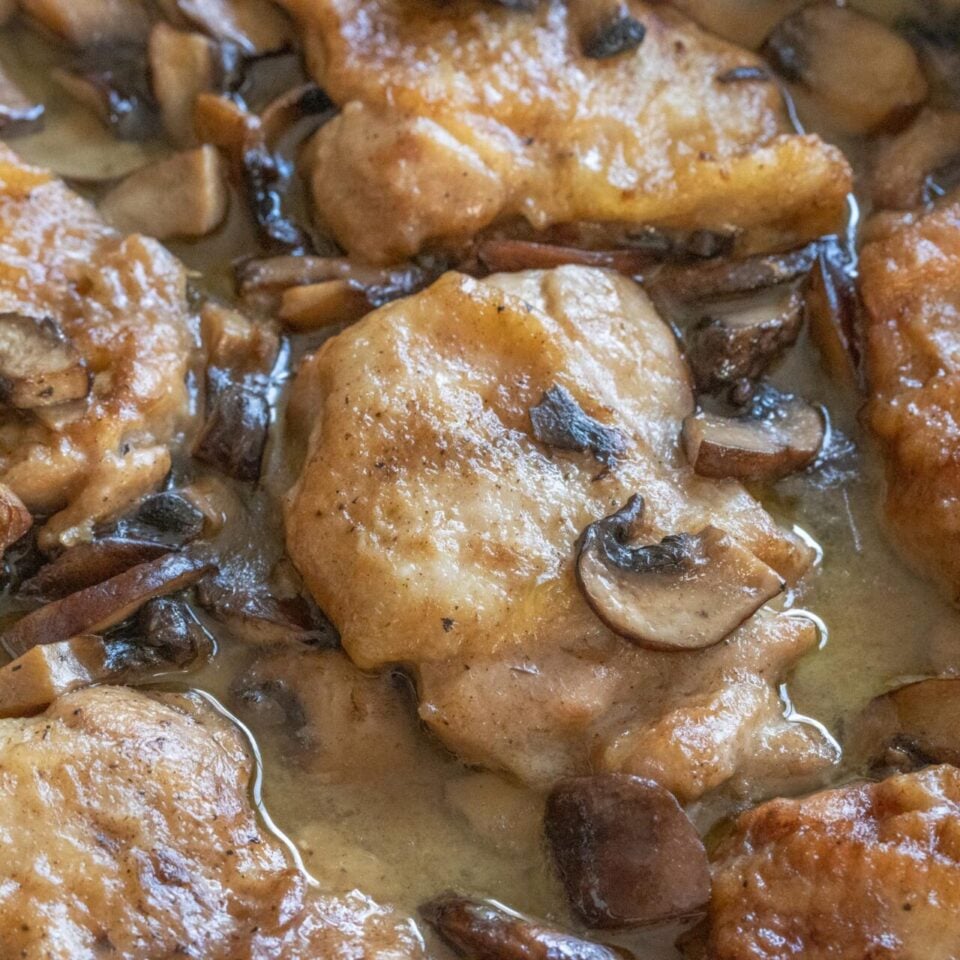 Mushroom Chicken A French Classic Giangis Kitchen