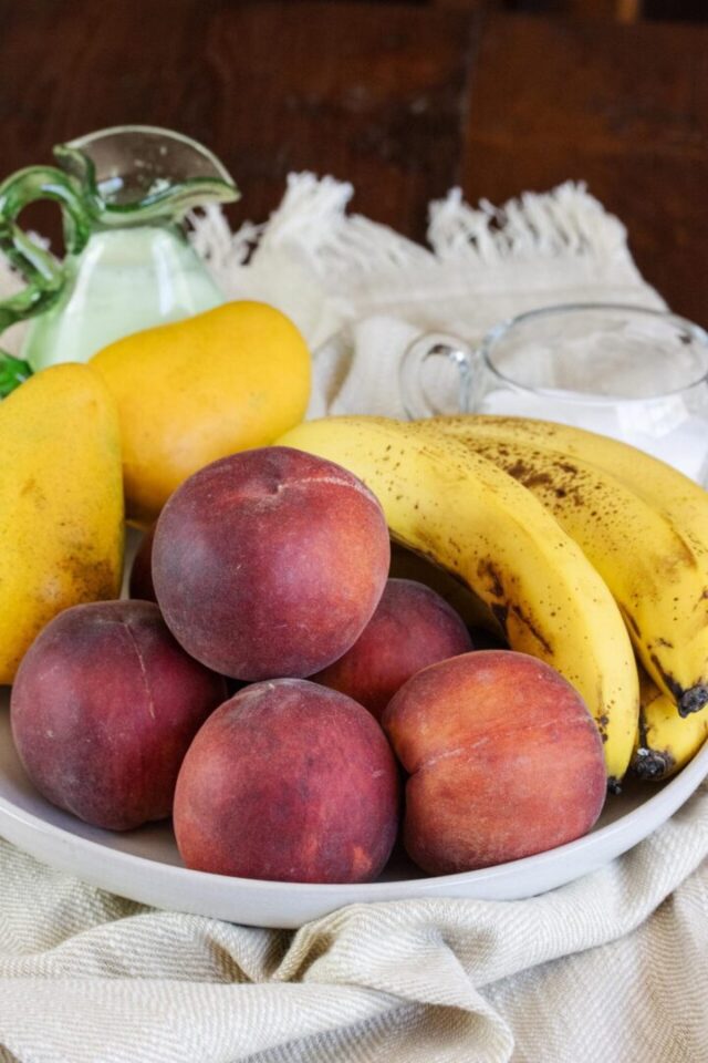 Frullato di Frutta or Italian Fruit Smoothie | Giangi's Kitchen