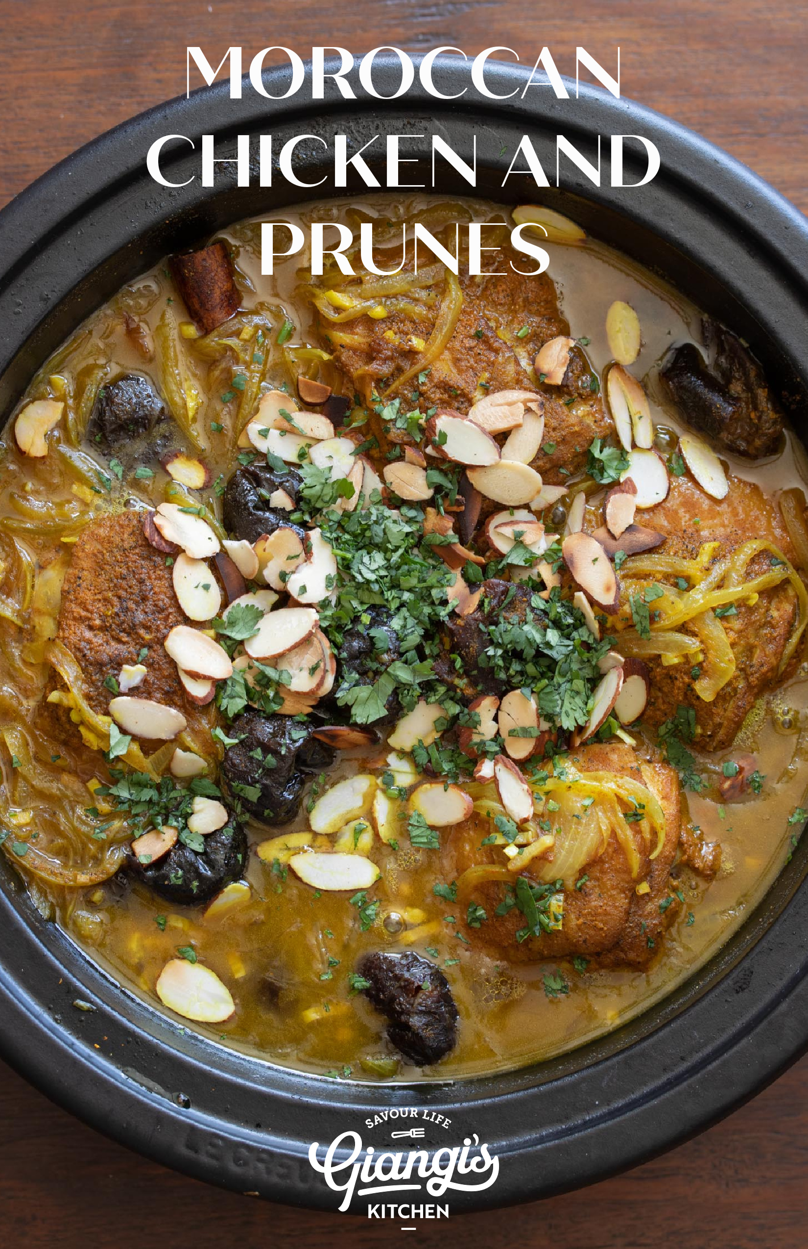 Moroccan Chicken And Prunes | Giangi's Kitchen