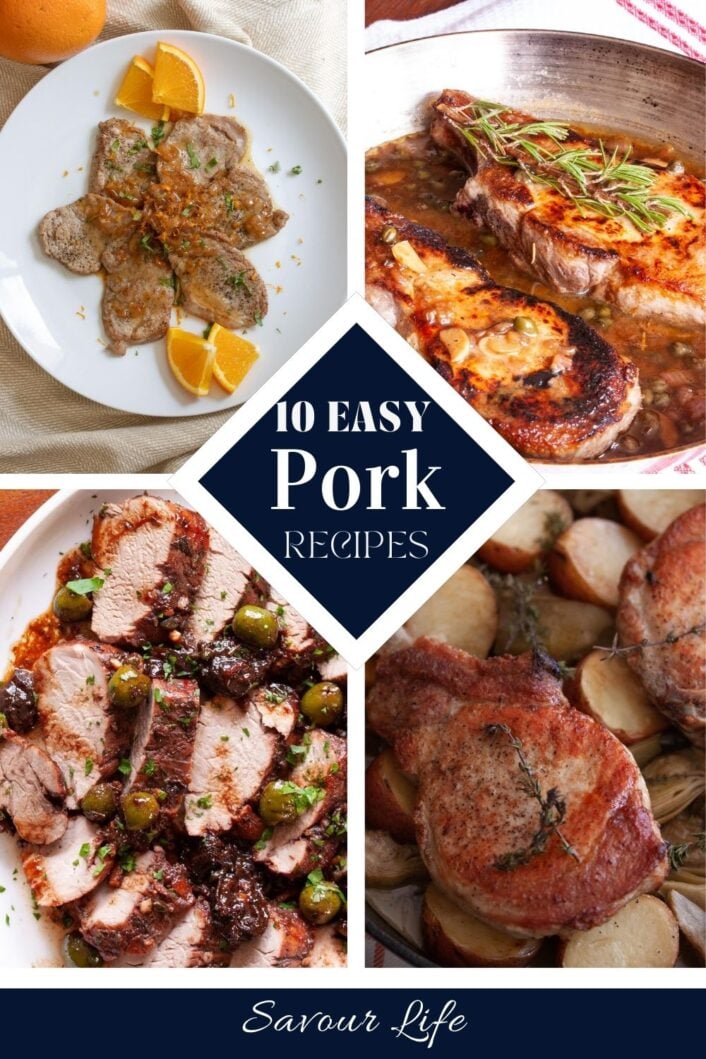 10 Easy Pork Recipes | Giangi's Kitchen
