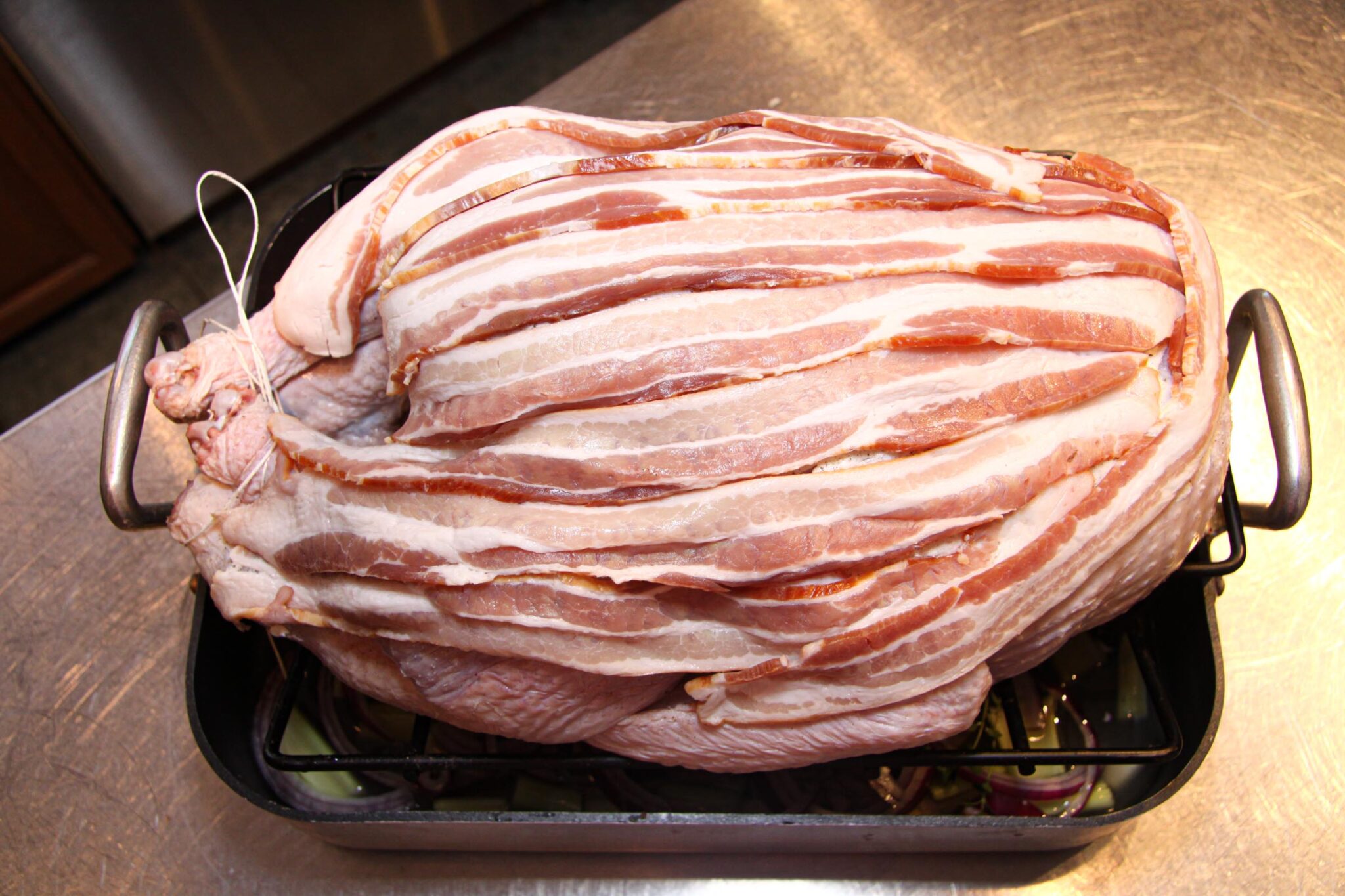 Chestnut Stuffed Turkey | Giangi's Kitchen