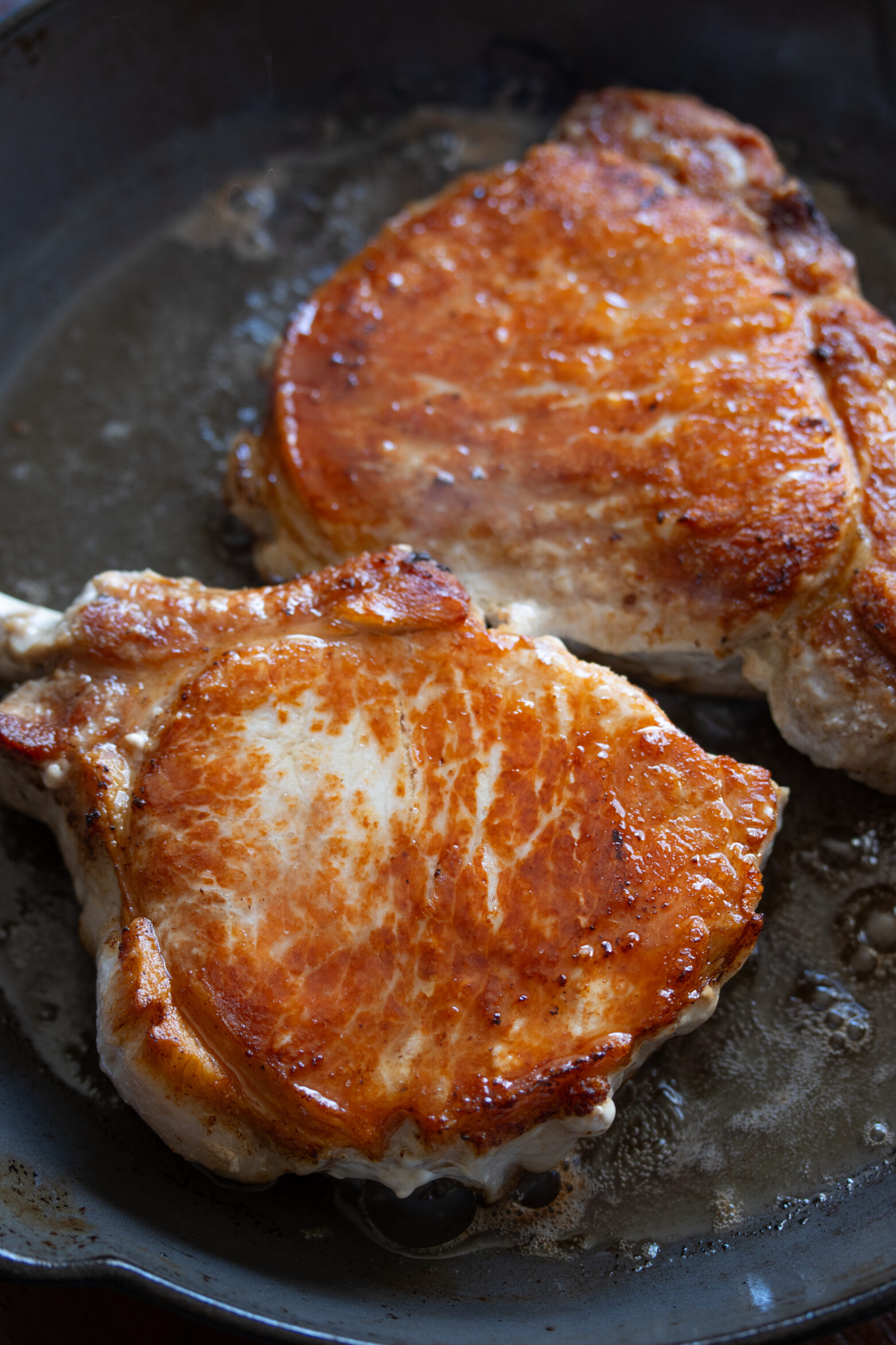 Bone-In Pork Chops with Cheese - A French Classic | Giangi's Kitchen