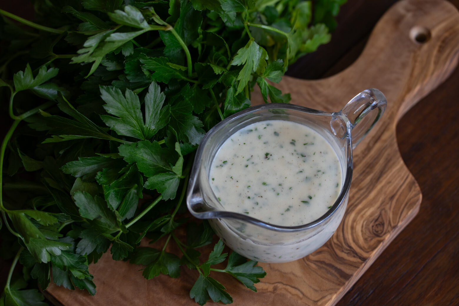 Parsley Sauce - A Great Sauce | Giangi's Kitchen