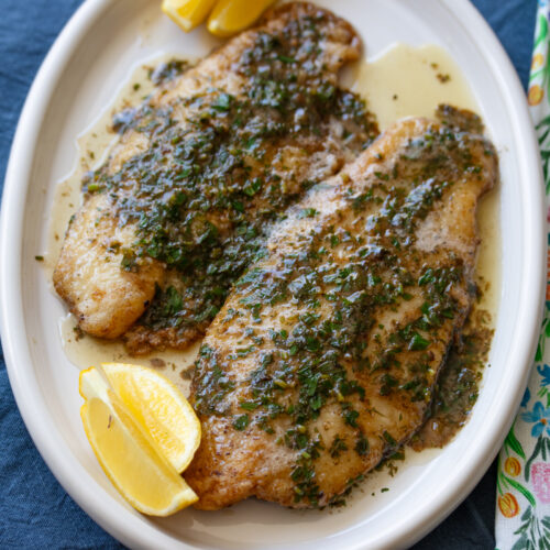Sole Meuniere - A French Classic | Giangi's Kitchen
