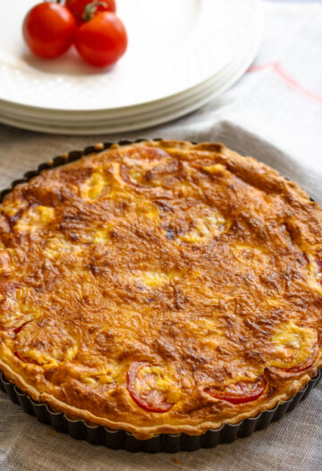 Fresh Tomato Quiche - A Delicious and Easy Recipe | Giangi's Kitchen