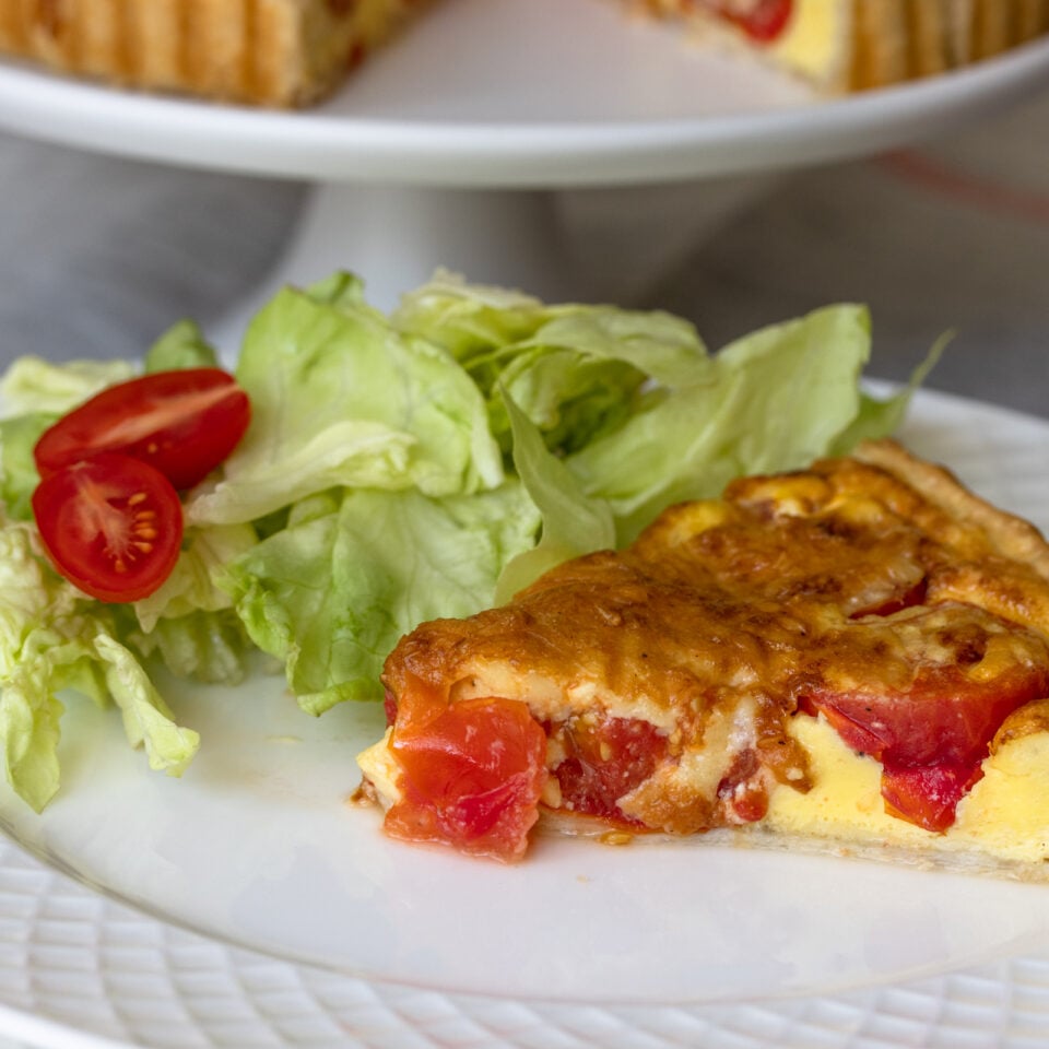 Fresh Tomato Quiche - A Delicious and Easy Recipe | Giangi's Kitchen