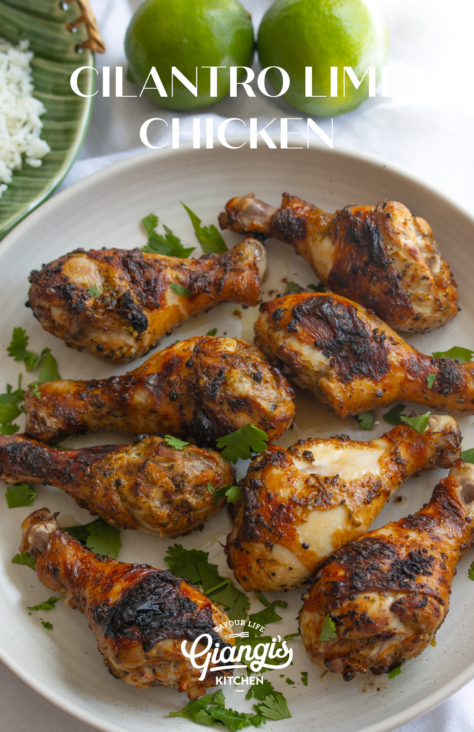 Cilantro Lime Chicken - Thai Summer Flavors | Giangi's Kitchen
