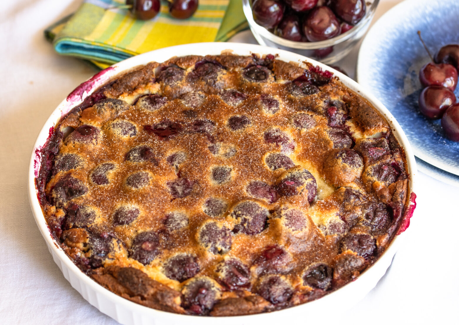 Cherry Clafoutis - Classic French Clafoutis Aux Cerises | Giangi's Kitchen