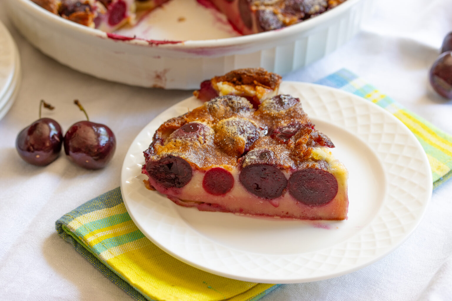 Cherry Clafoutis - Classic French Clafoutis Aux Cerises | Giangi's Kitchen