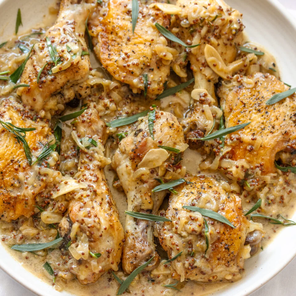 Mustard Chicken - Creamy & Delicious | Giangi's Kitchen