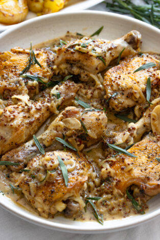 Mustard Chicken - Creamy & Delicious | Giangi's Kitchen