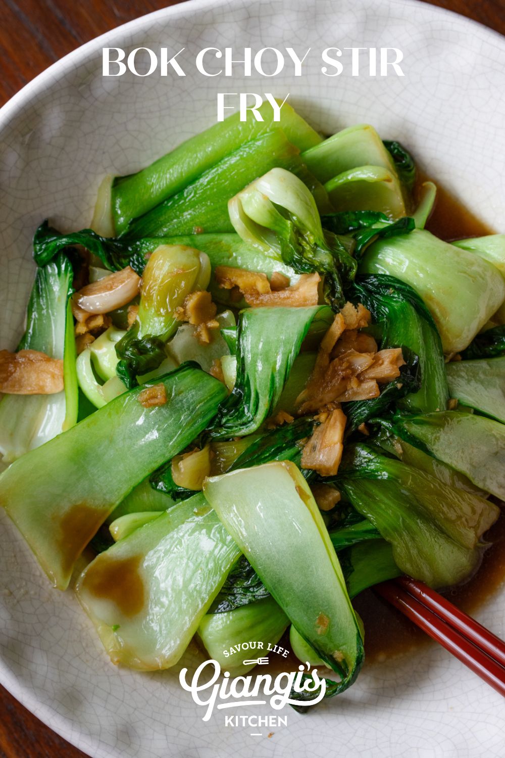 Bok Choy Stir Fry | Giangi's Kitchen