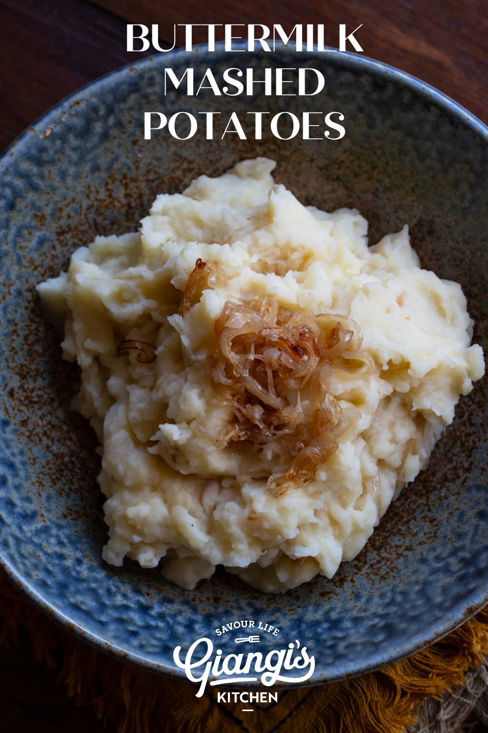 Buttermilk Mashed Potatoes | Giangi's Kitchen