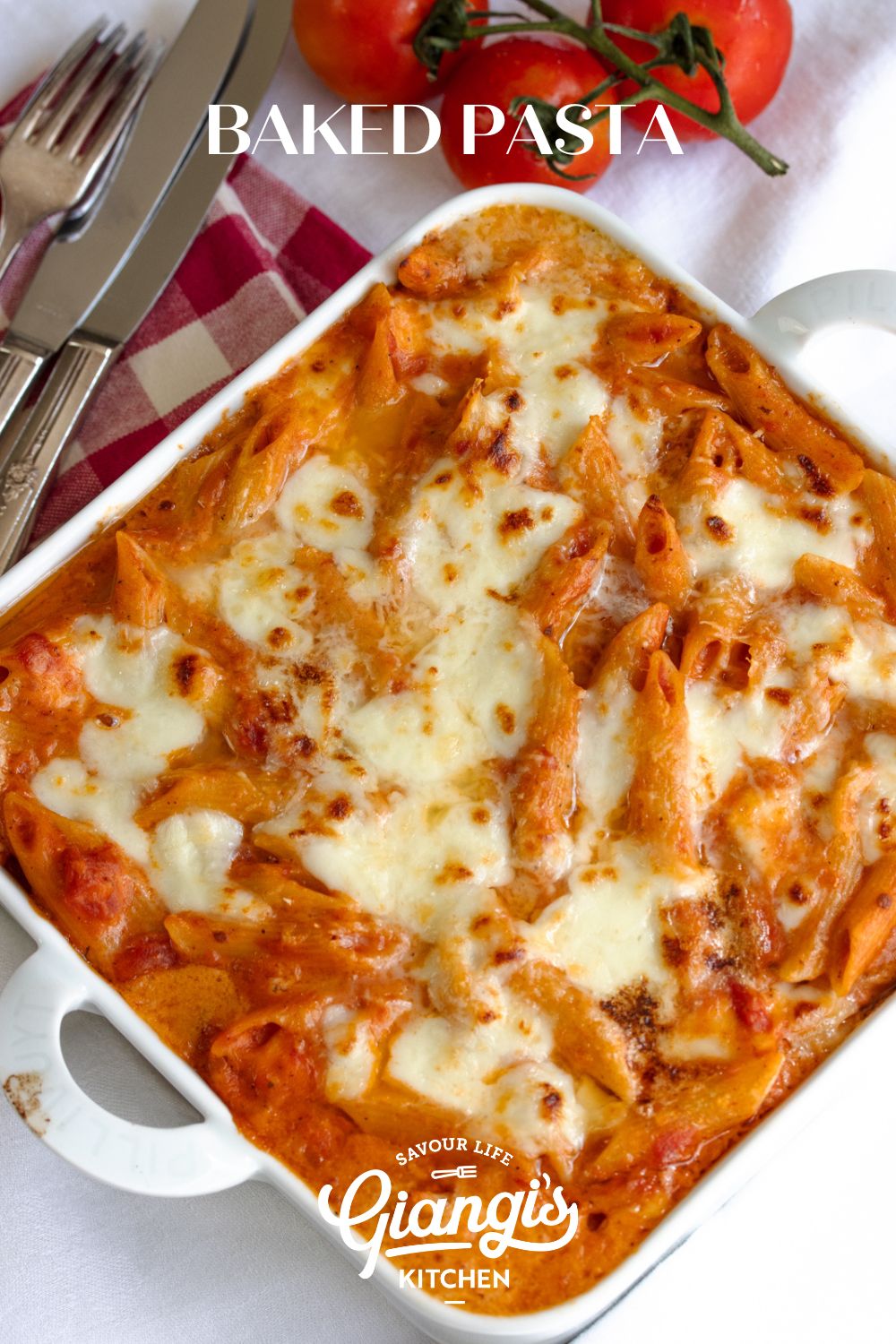 Baked Penne - Pasticcio Di Pasta Al Forno | Giangi's Kitchen