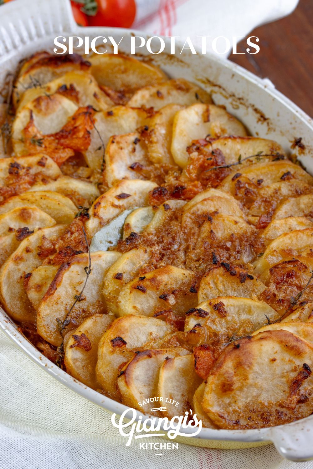 Spicy Potatoes | Giangi's Kitchen
