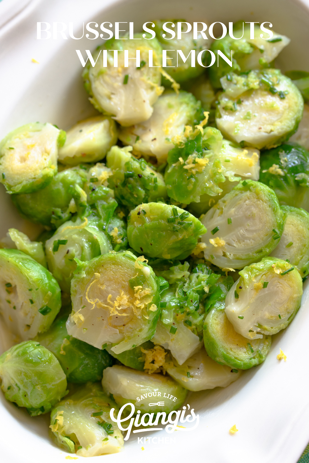 Brussels Sprouts with Lemon | Giangi's Kitchen