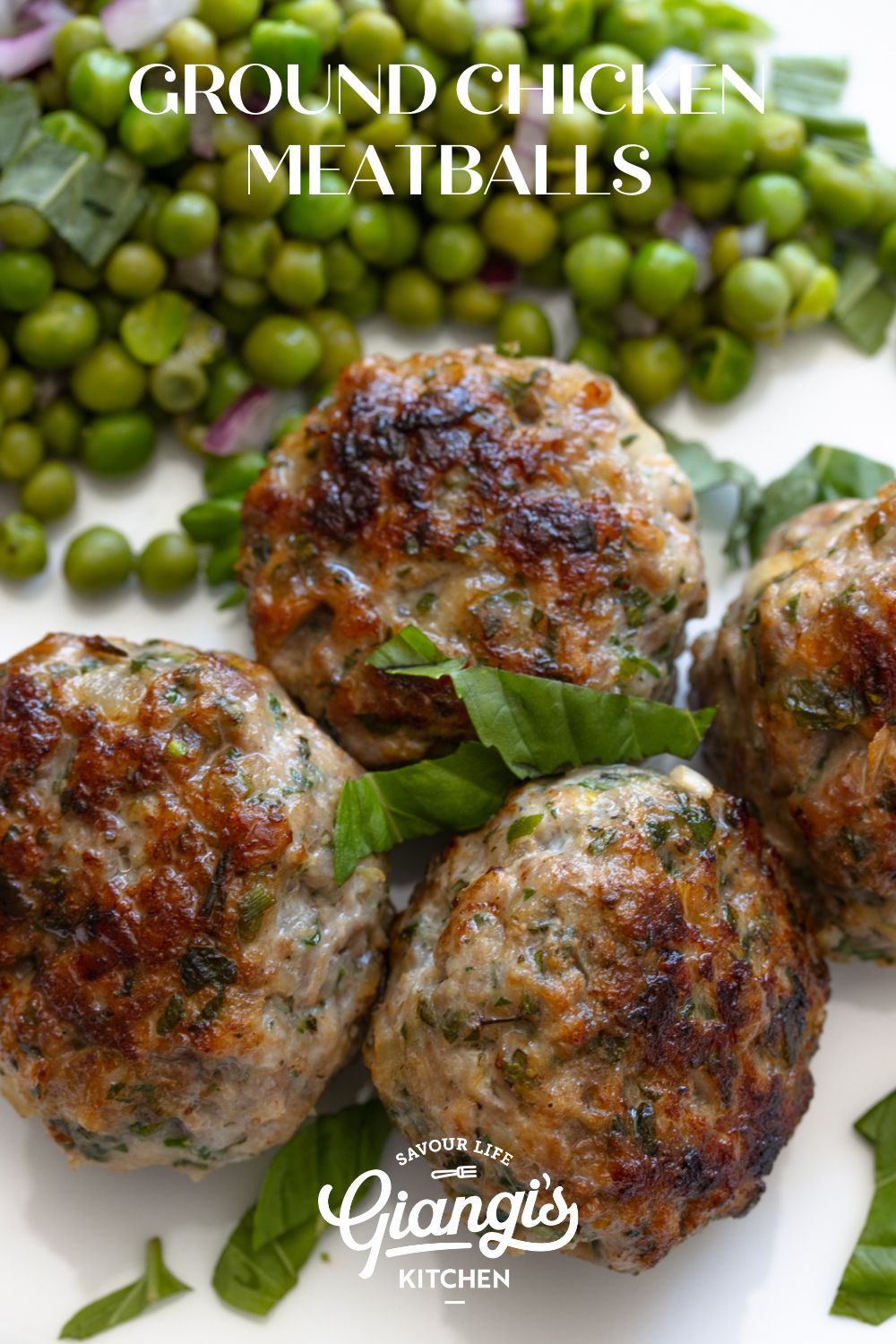 Ground Chicken Meatballs | Giangi's Kitchen