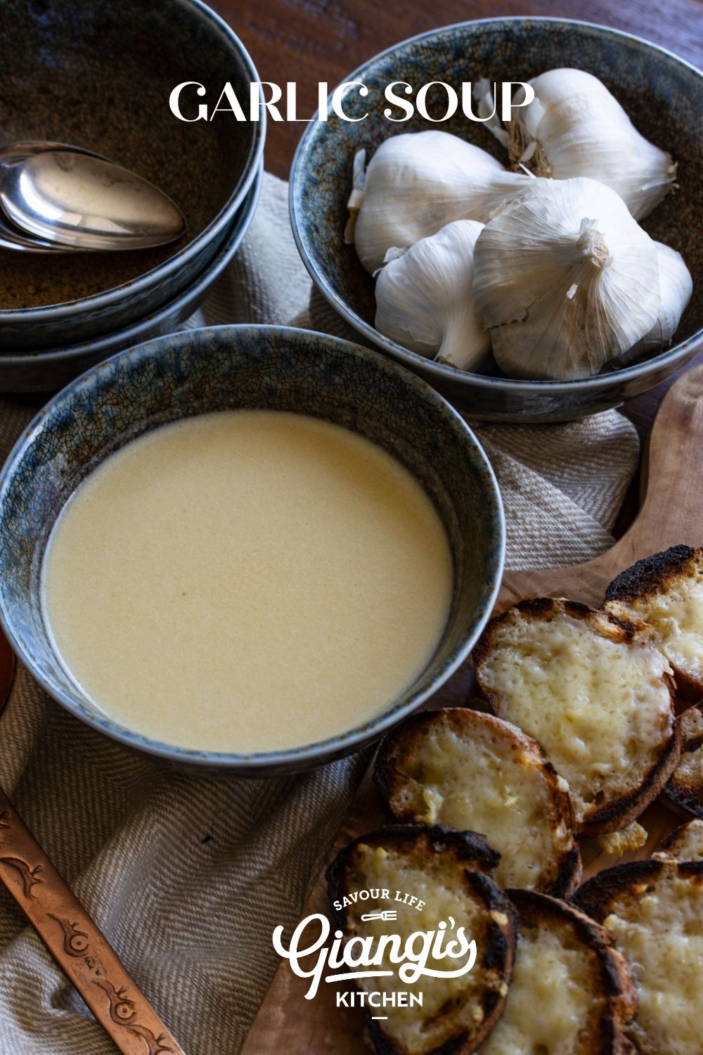Garlic Soup | Giangi's Kitchen