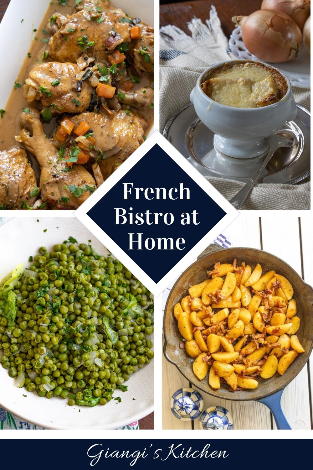 Petits Pois A La Francaise - French Peas | Giangi's Kitchen